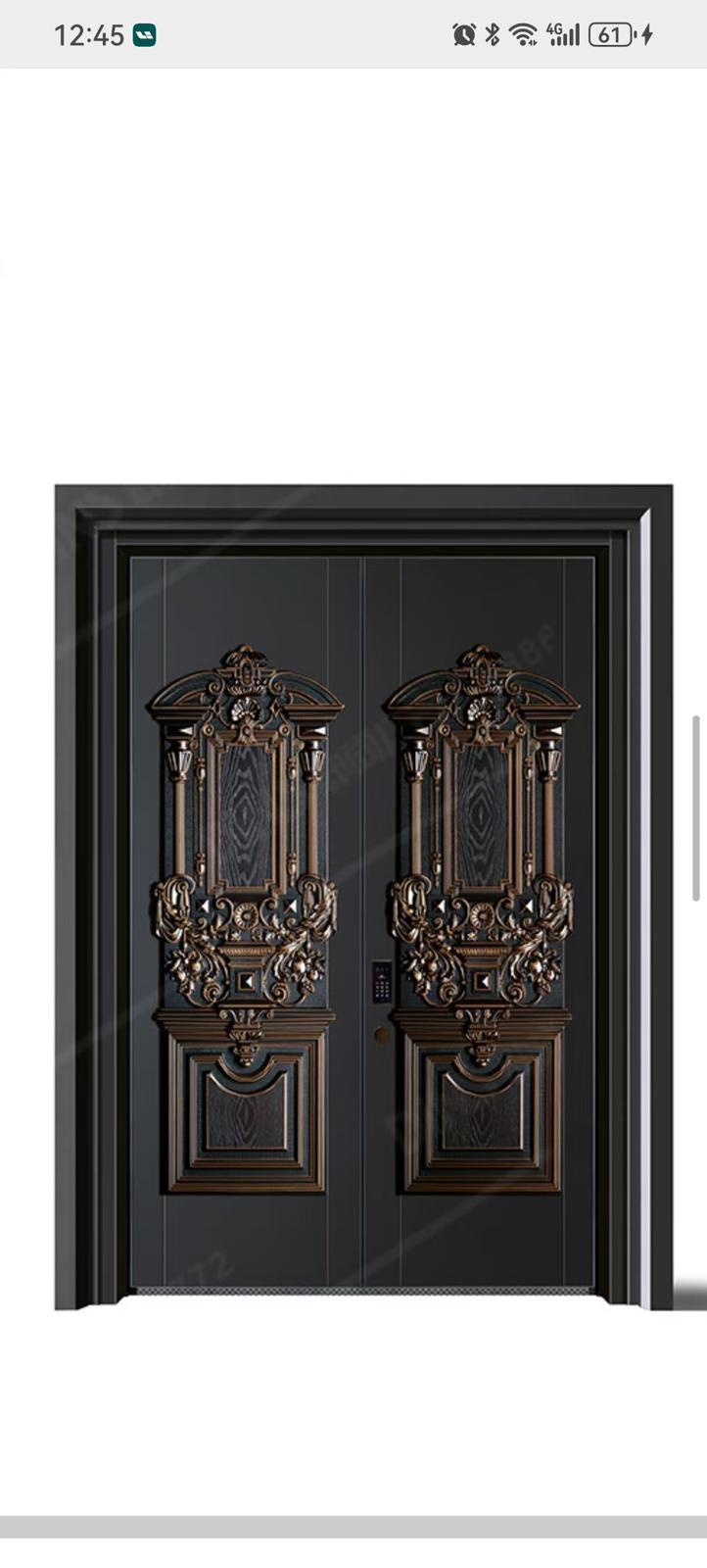 Italian Security Rated Double Door – Chula homes